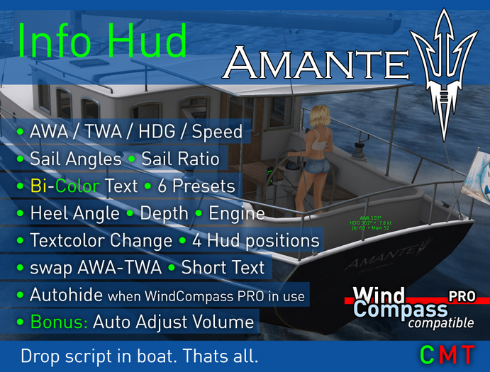 Second Life Marketplace - Amante - Info Hud